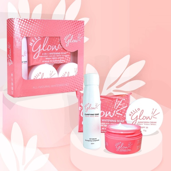 Hello Glow | Skincare | Hello Glow Whitening Set | Poshmark
